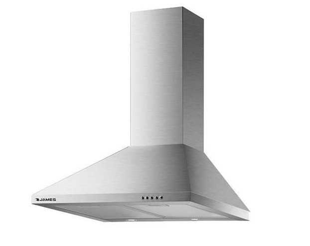 TC Hogar - Extractor Campana JAMES 60 Inox. Convencional Chica 60000